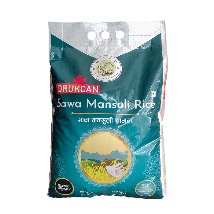 Mato Drukcan Sawa Mansuli Rice 5 Kg (Non-Steam) - Mato